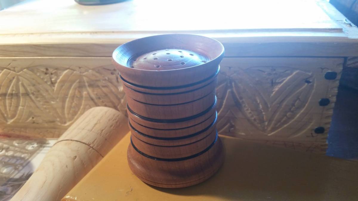 Turning a 16th Century Pounce Pot – The Renaissance Artisan Project